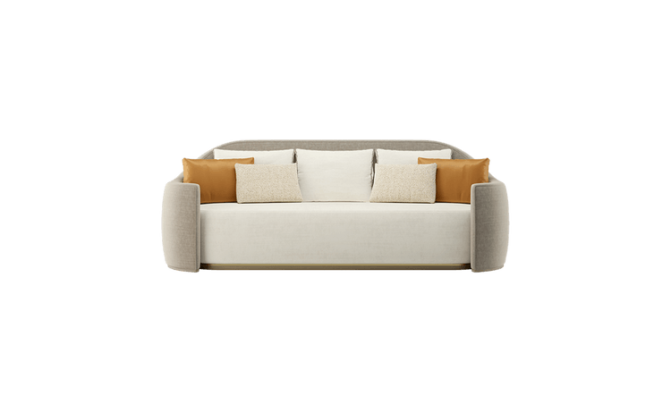 Milos Sofa | Embracing Design with Banquette-Style Comfort by Frato | Frato