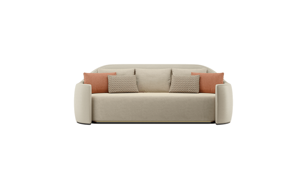 Milos Sofa | Embracing Design with Banquette-Style Comfort by Frato | Frato