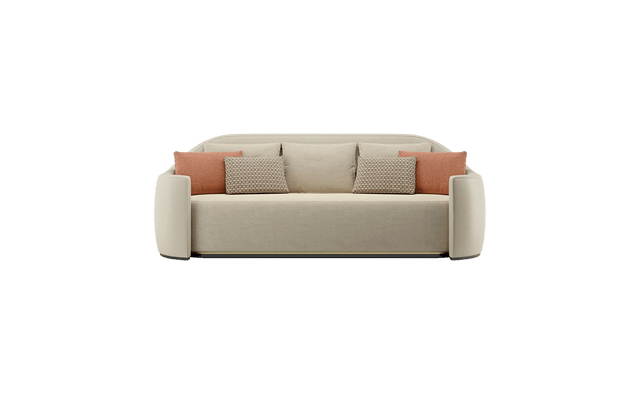 Milos Sofa | Embracing Design with Banquette-Style Comfort by Frato | Frato