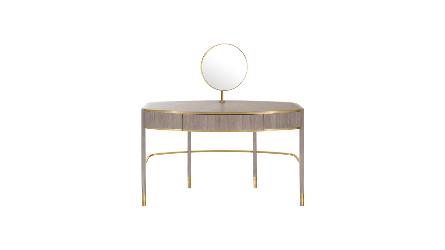 Frato Lorient Dresser – Elegant Vanity with Built-in Mirror and Single ...