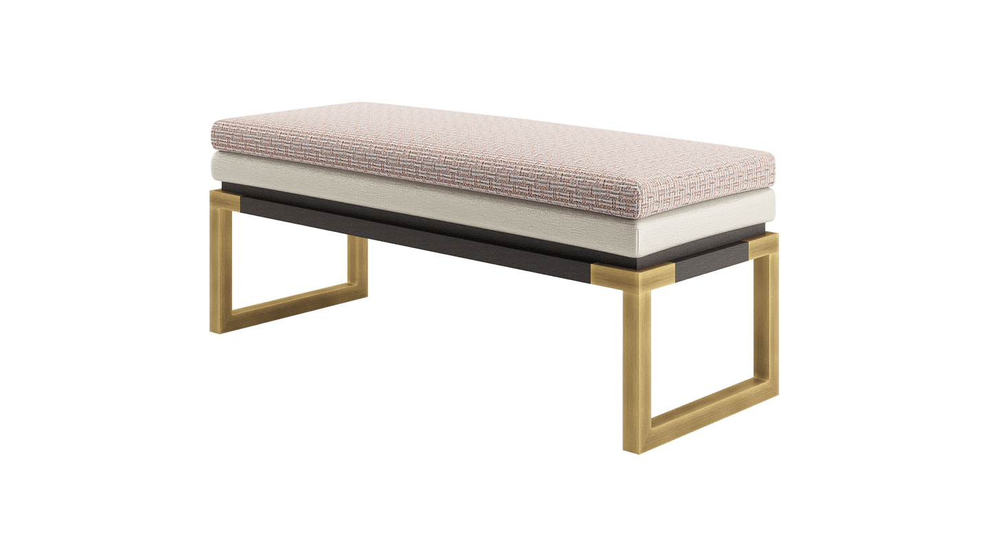 Gardner Bench | Sculptural Accent Seating by Frato | Frato