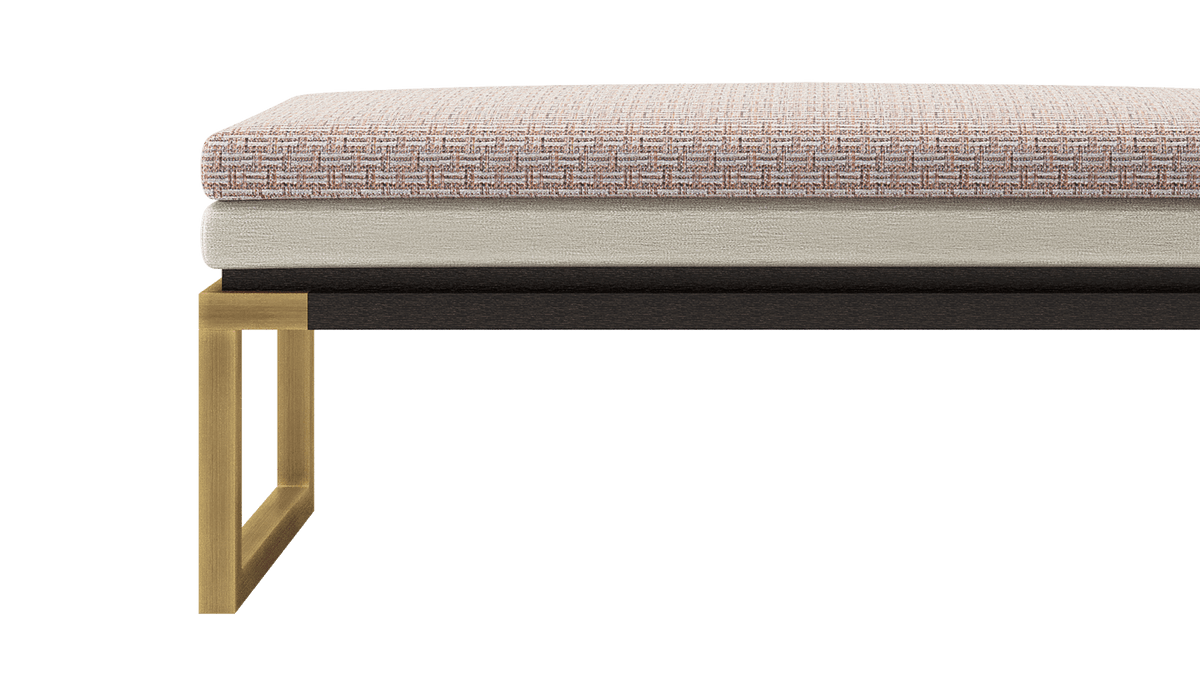 Gardner Bench | Sculptural Accent Seating by Frato | Frato