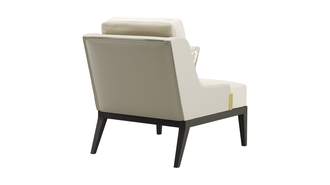 Brera Chair | Brushed-Brass Accent Luxury by Frato | Frato