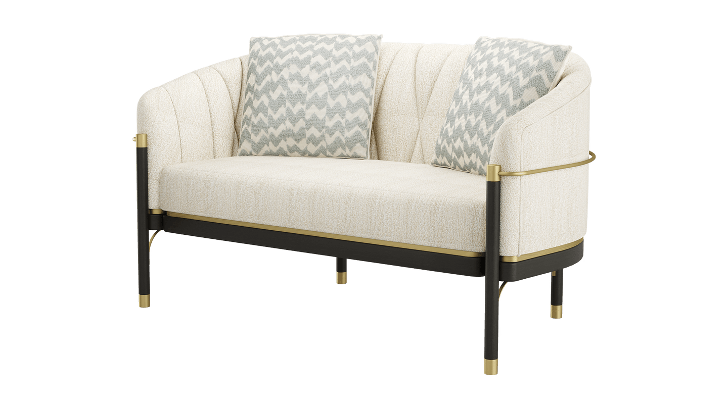 Bucharest Sofa | Art Deco Scalloped Luxury by Frato | Frato