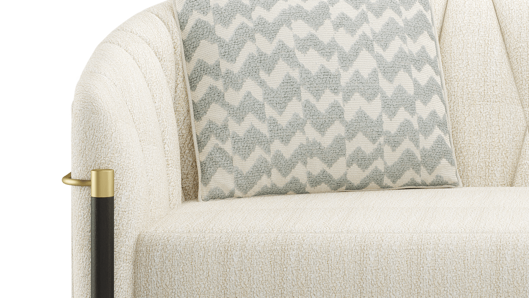 Bucharest Sofa | Art Deco Scalloped Luxury by Frato | Frato