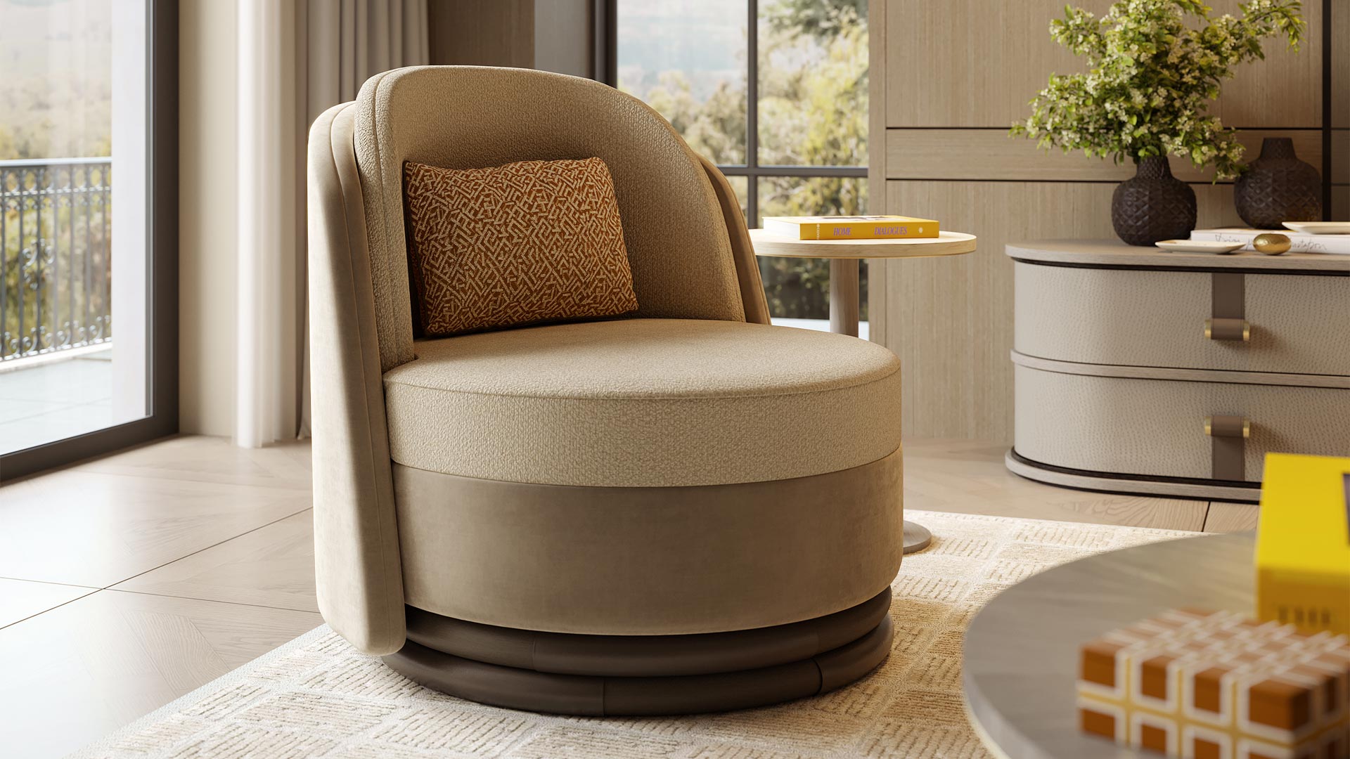 Luxury Dining Armchair for Elegant Dining Spaces | Frato