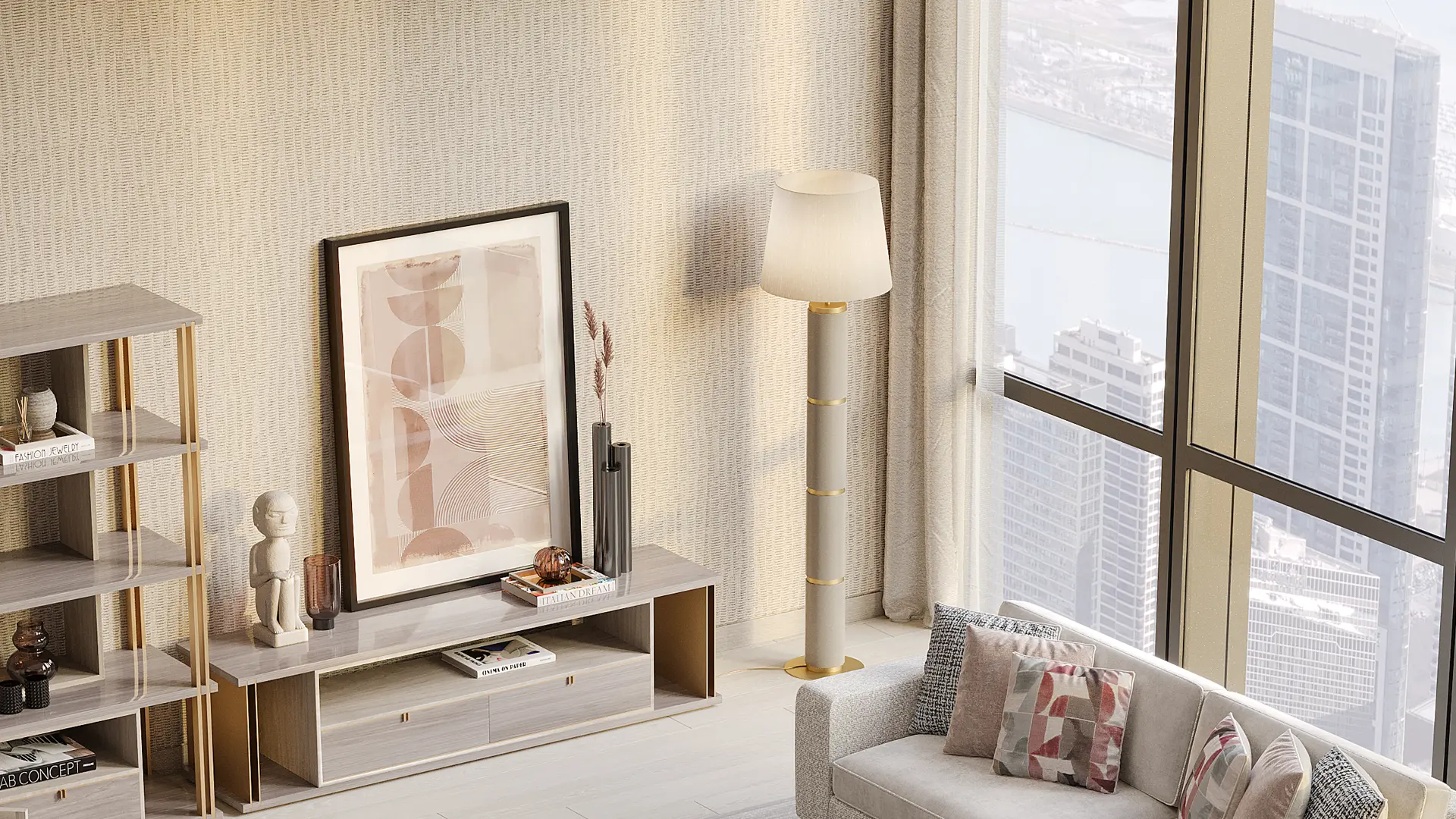 Oman Floor Lamp | Luxury Bespoke Lighting by Frato | Frato